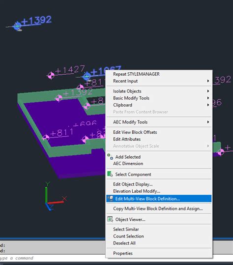 solved elevation label autodesk community