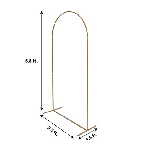 Wedding Arch Round Rectangular Backdrop Stand Efavormart