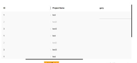 after addition of sticky column in angular material mouse hover on the