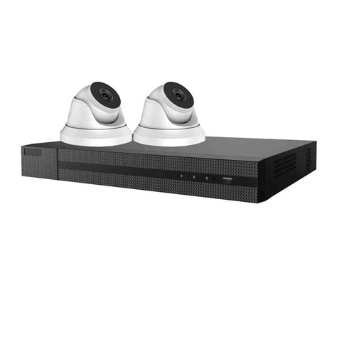 4mp Hilook By Hikvision 4ch Kit With 2x 40m Ir Dome Cameras