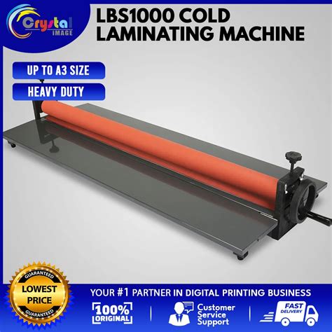 Manual Cold Laminating Machine Lbs1000 Cold Heavy Duty Cold Laminator