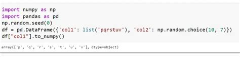 dataframe object has no attribute to numpy solved