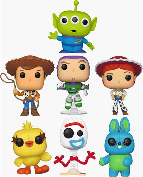 PrÉ Venda Funko Pop Pack Toy Story 4 Disney Set De 7 Funko