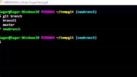 how to list all local branch names in git youtube