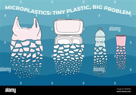Cleaning Up Plastic Pollution Water Stock Vector Images Alamy