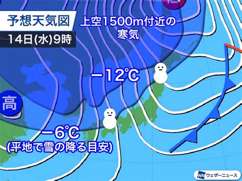 白ウサギ＠鳥取市 On Twitter Rt Wni Jp ＜来週は雪と寒さに注意＞ 来週中頃の日本列島は強い冬型の気圧配置になります
