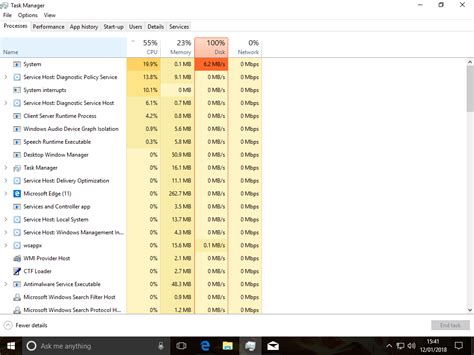 high cpu memory and disk usage windows 10 fixed modern