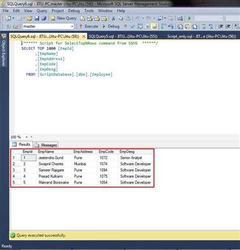 generate database script in sql server 2012