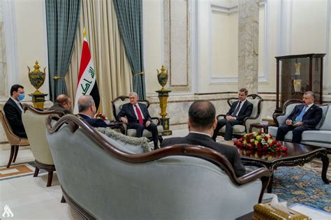 رئيس الجمهورية يشدد على ضرورة تعضيد العلاقات التاريخية بين العراق