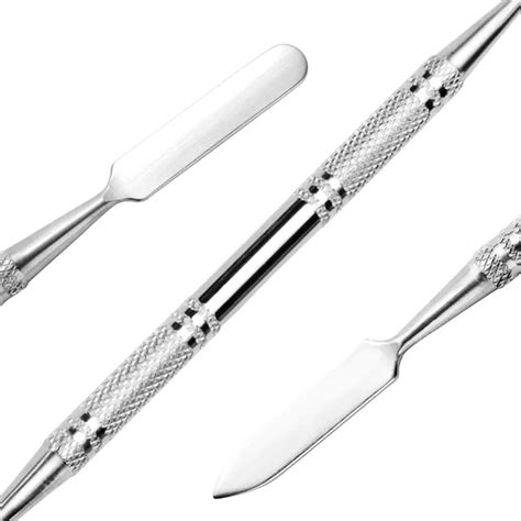 Aywfey 2 Pack Makeup Palette And Spatula Set Professional Pro Stainless