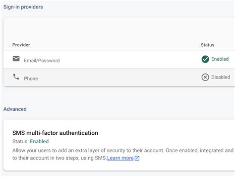ios firebase auth multi factor sms [error [auth operation not