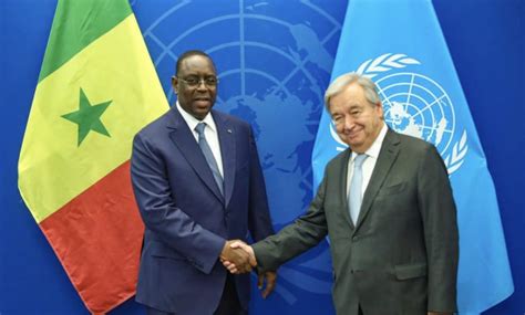 Recrudescence Des Coups DÉtat En Afrique Le Président Macky Sall S