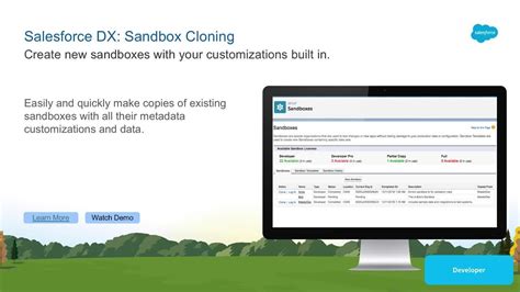 salesforce dx sandbox cloning youtube