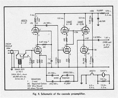 Image result for Line Level Preamp Tube Schematic