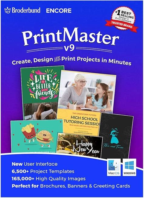 Image result for PrintMaster Desktop Publishing Software