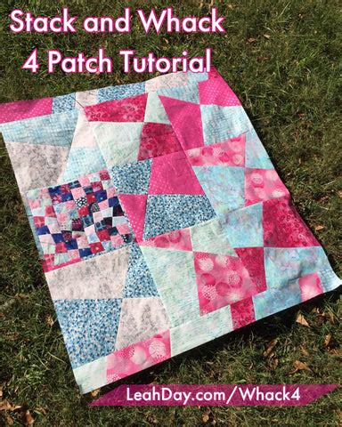 Image result for Quilting Patterns Tutorial for Stack and Whack