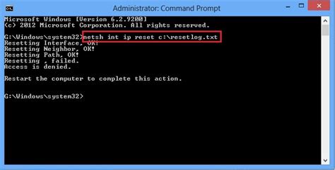 Image result for Reset Connection Using Cmd