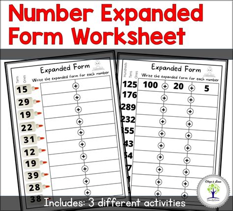 Image result for Place Value Expanded Form Worksheets