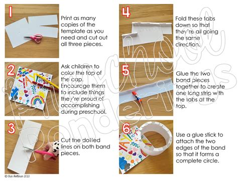 Image result for Pre-K Graduation Cap Design