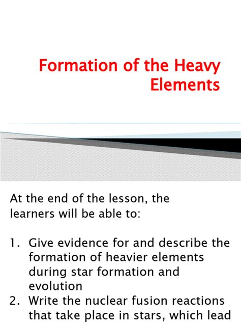Image result for Formation of Elements