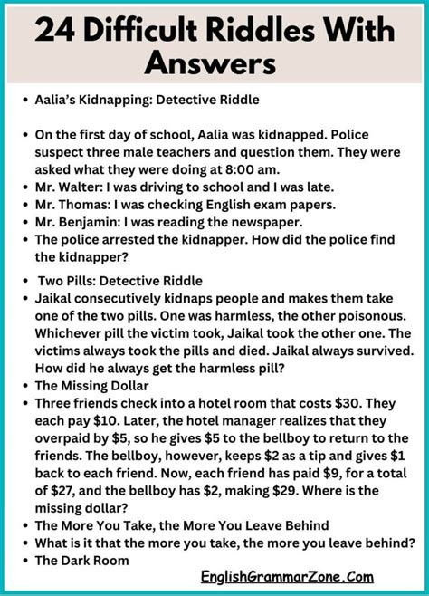 Image result for Difficult Riddles