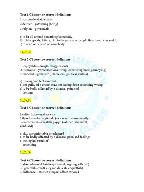 Image result for Expanded Definition Test