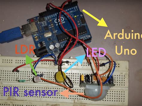 Image result for Arduino Motion Light