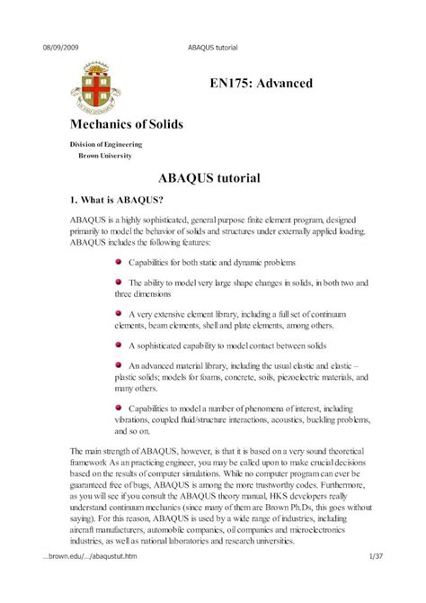 Image result for Abaqus Tutorial for Beginners