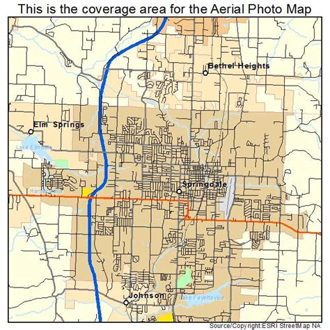 Image result for Springdale AR Map