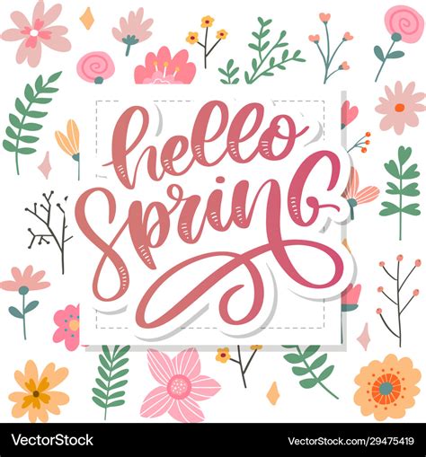 Image result for Hello Spring Funky Letters