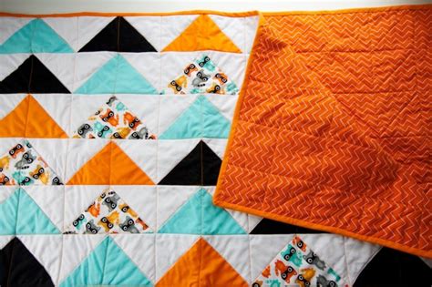 Image result for Triangle Baby Quilt Pattern