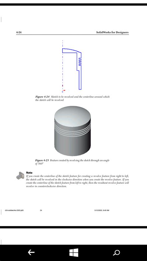 Image result for SolidWorks Revolve Cut for Beginners