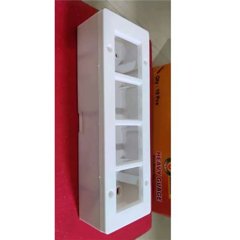 Image result for 8 Module Back Box PVC