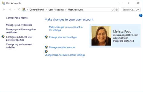 Image result for User Profiles Control Panel