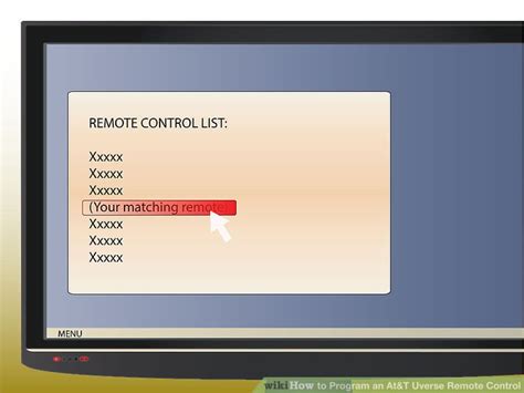 Image result for AT&T U-verse Remote Control Programming