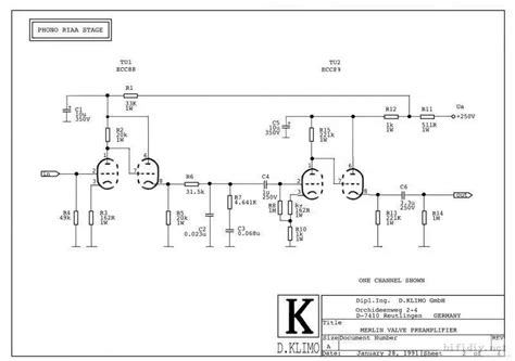 Image result for Tube Preamp Schematic