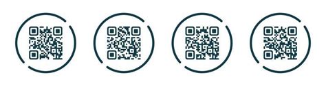 Circle Qr Code Vector Art, Icons, and Graphics for Free Download