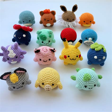 Image result for Mini Pokemon Crochet Patterns