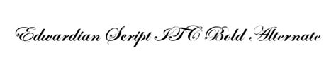 Image result for Edwardian Script