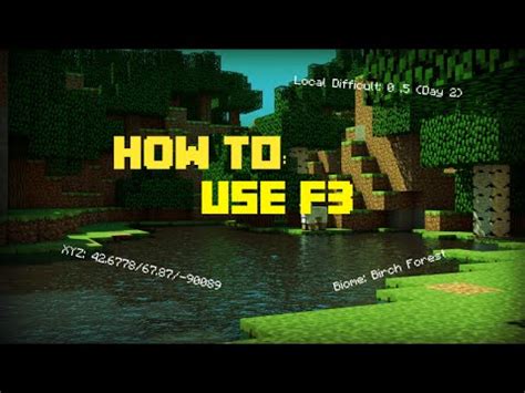 Image result for How to Use F3