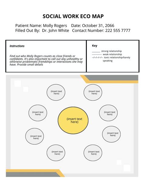 Image result for Ecomap Example with Key
