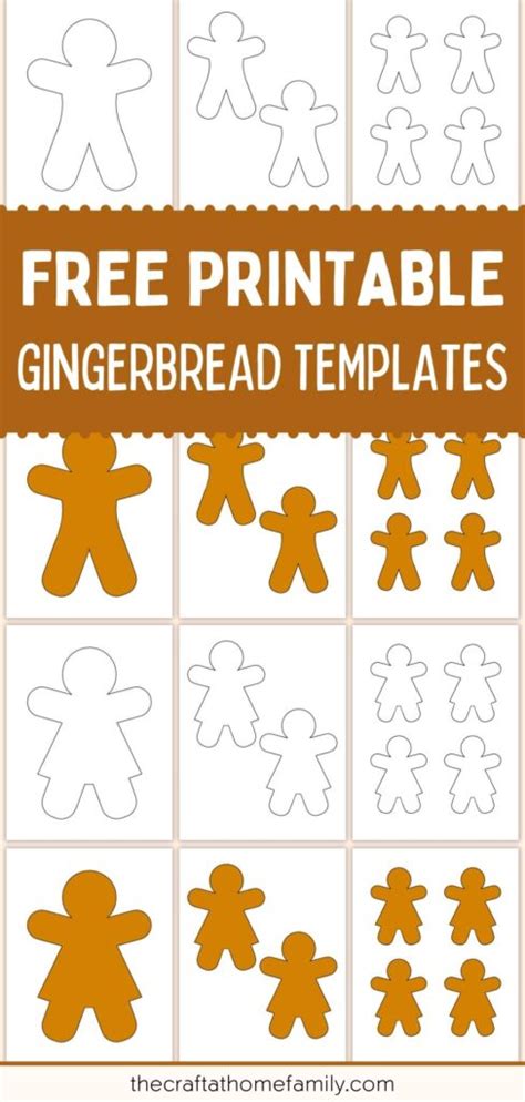 Image result for Gingerbread Craft Patterns