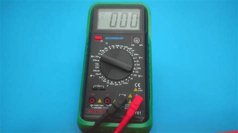 Image result for How to Set Volt Meter to Check Work Light Socket