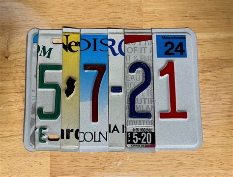 Image result for How to Make a License Plate Sign