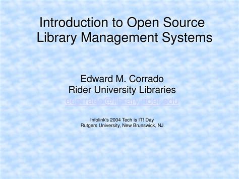 Image result for Open Source Library Management