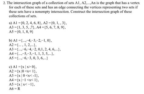 Image result for Intersection Graph