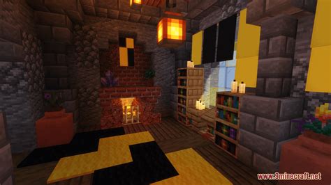 Minecraft medieval house interior - progast