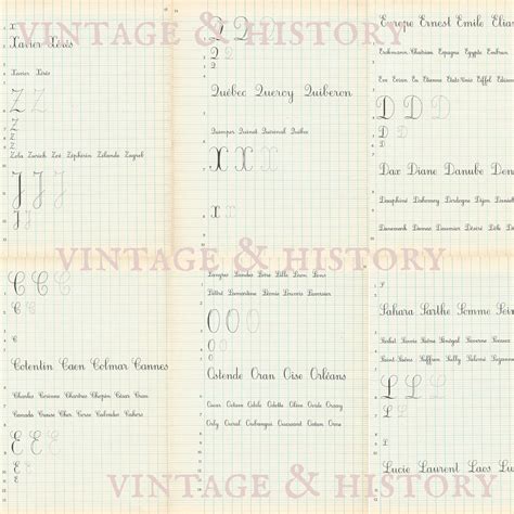 Image result for French Cursive Lettering Card