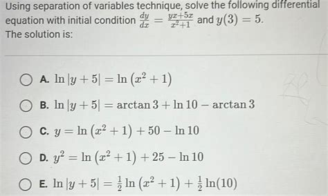 Image result for Separation of Variables Technique