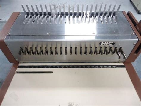 Image result for Hic Comb Binding Machine